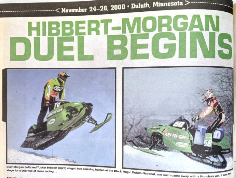 20 Year Flashback: Hibbert vs. Morgan Debut At Duluth | Snow Goer