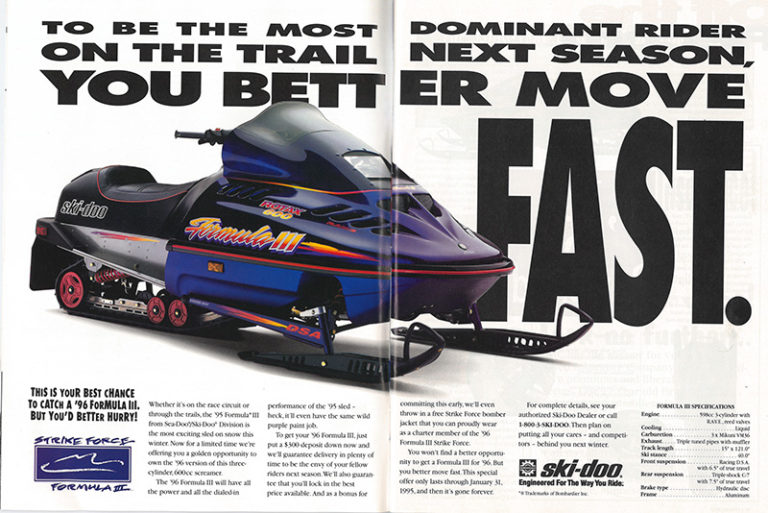 Flashback To 1995 Through Some Classic Ads | SnowGoer